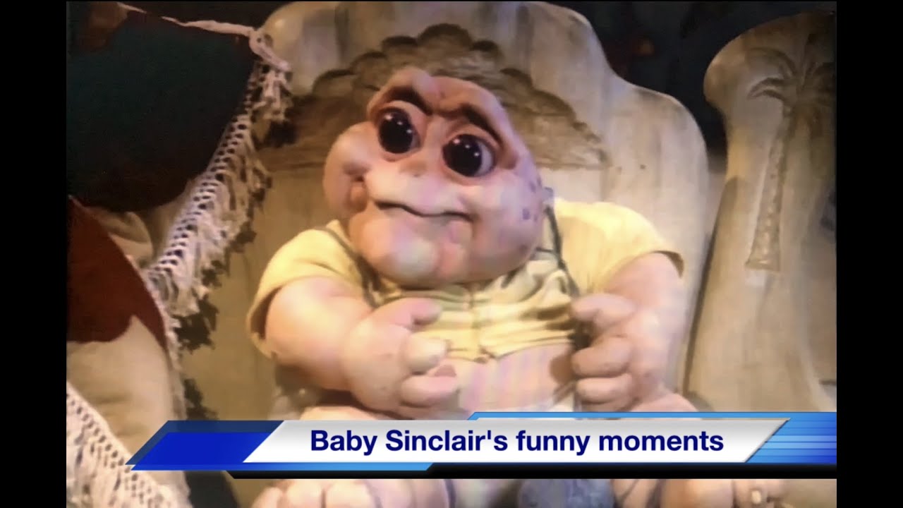 Baby Sinclair being iconic (Not the moma) - YouTube