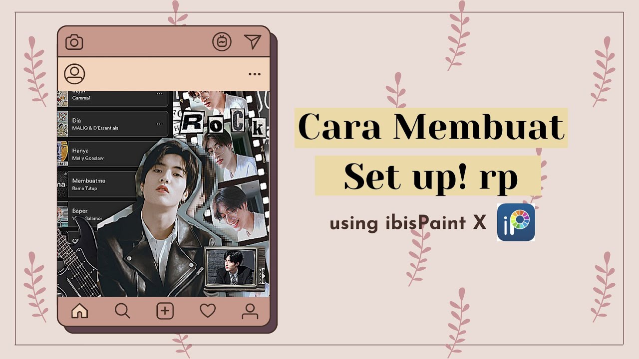 cara membuat kpop set up! rp | how to make set up! rp - YouTube