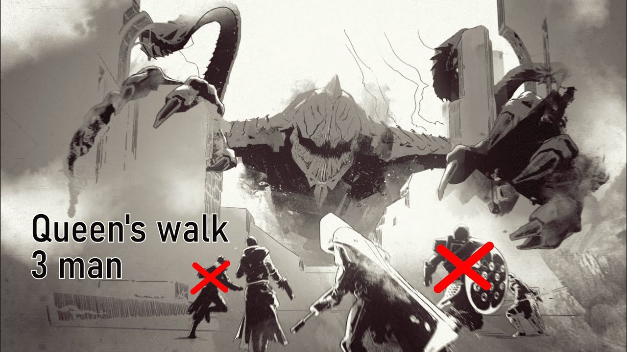 Destiny 2 - Last Wish - Queen's walk - 3 man - Glitchless - YouTube