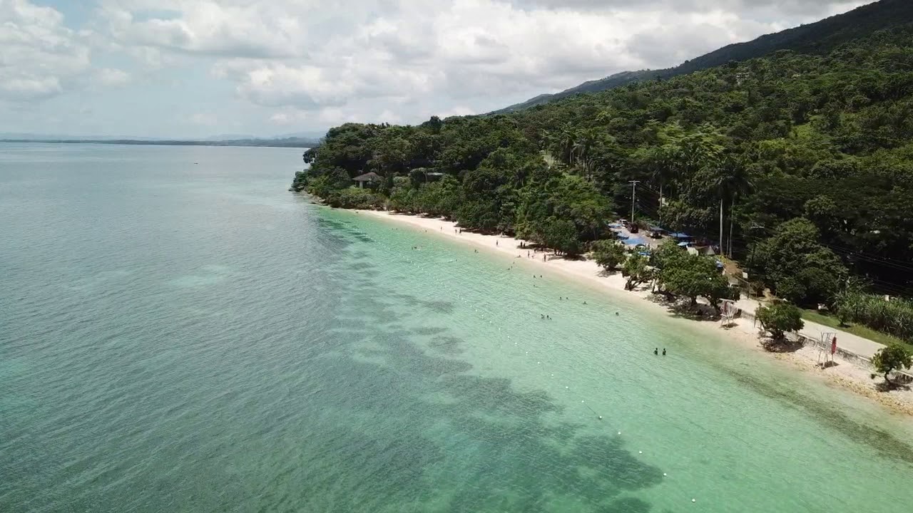 Jamaican Beaches and my Drone view Blue fields Beach Westmoreland ...