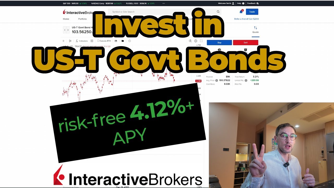 How to buy US government bonds | Interactive Brokers Step By Step Guide ...
