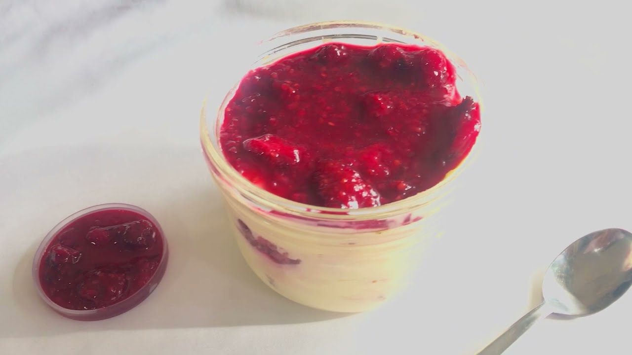 Receta Postre de mora PASO A PASO, facil, rapido y sin horno - YouTube