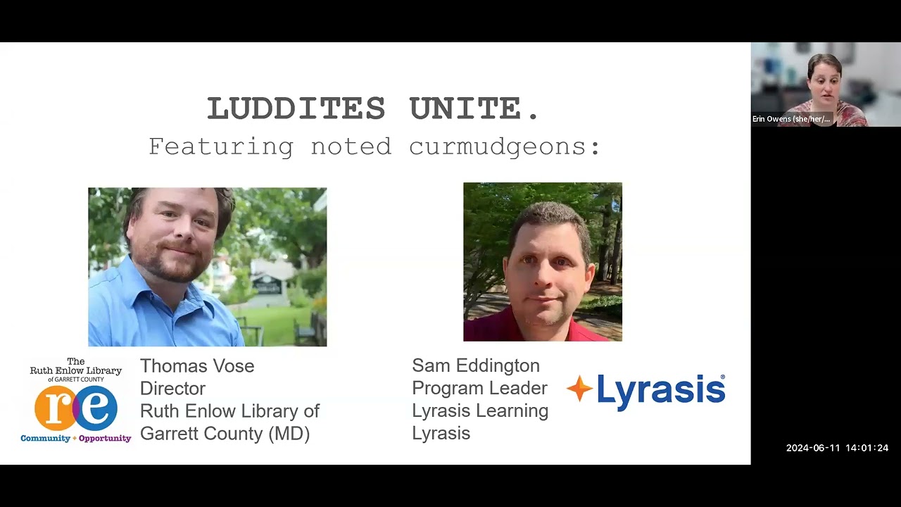 Luddites Unite - Thomas Vose and Sam Eddington - YouTube