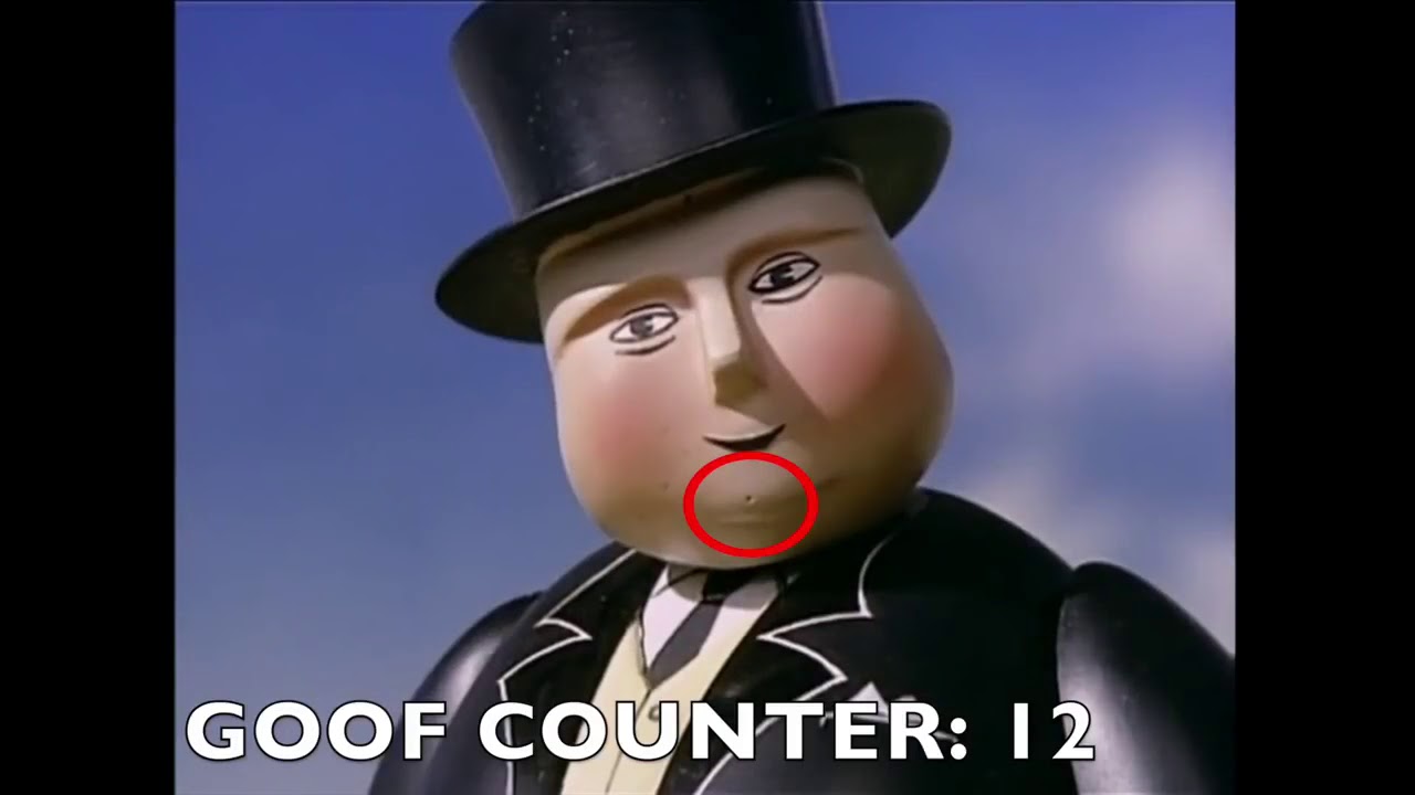 Goofs Found In James In A Mess (Hand Pushing James?) - YouTube