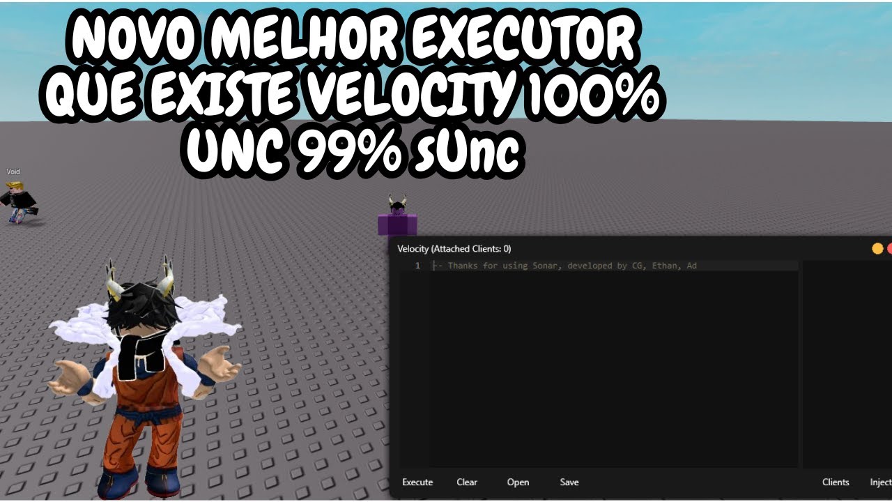 NOVO MELHOR EXECUTOR QUE EXISTE Velocity Executor 100% UNC 99% sUNC ...
