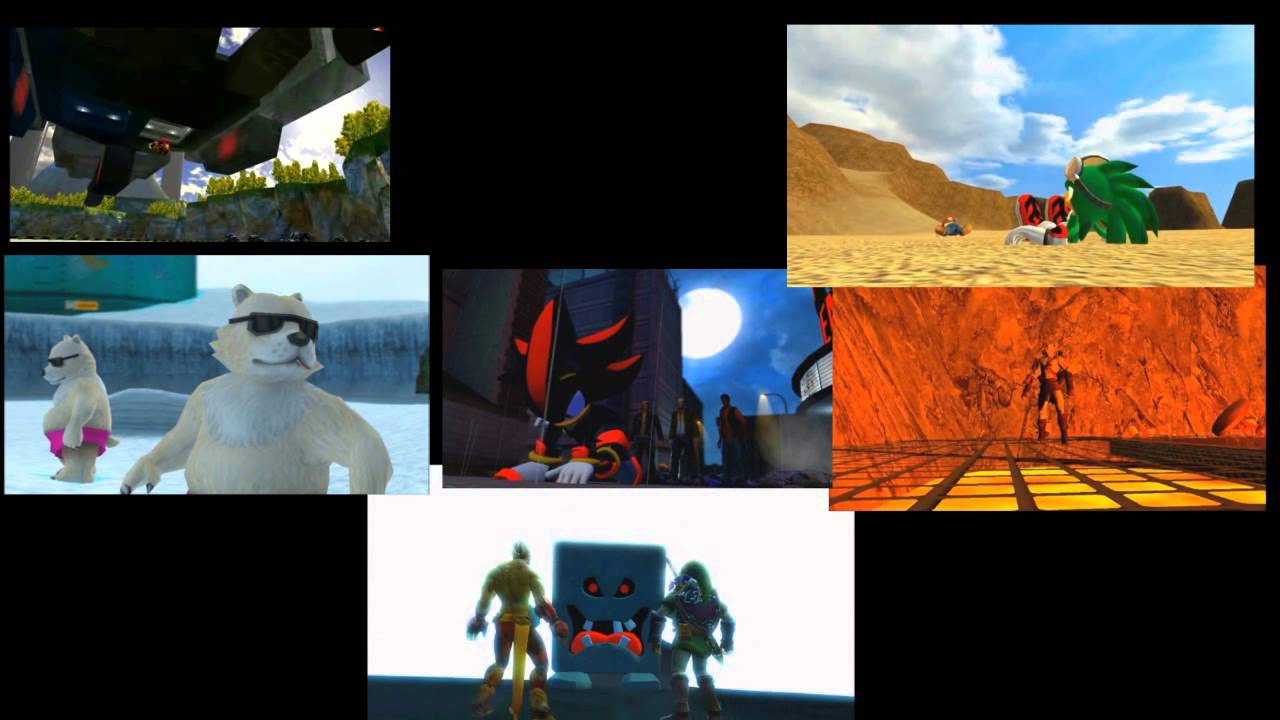 Gaming All stars S2 All scenes played at once - YouTube