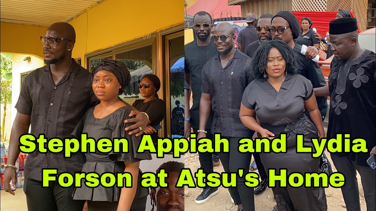 BREAKING: T£ars Flow as Stephen Appiah and Lydia Forson Visit Christian ...