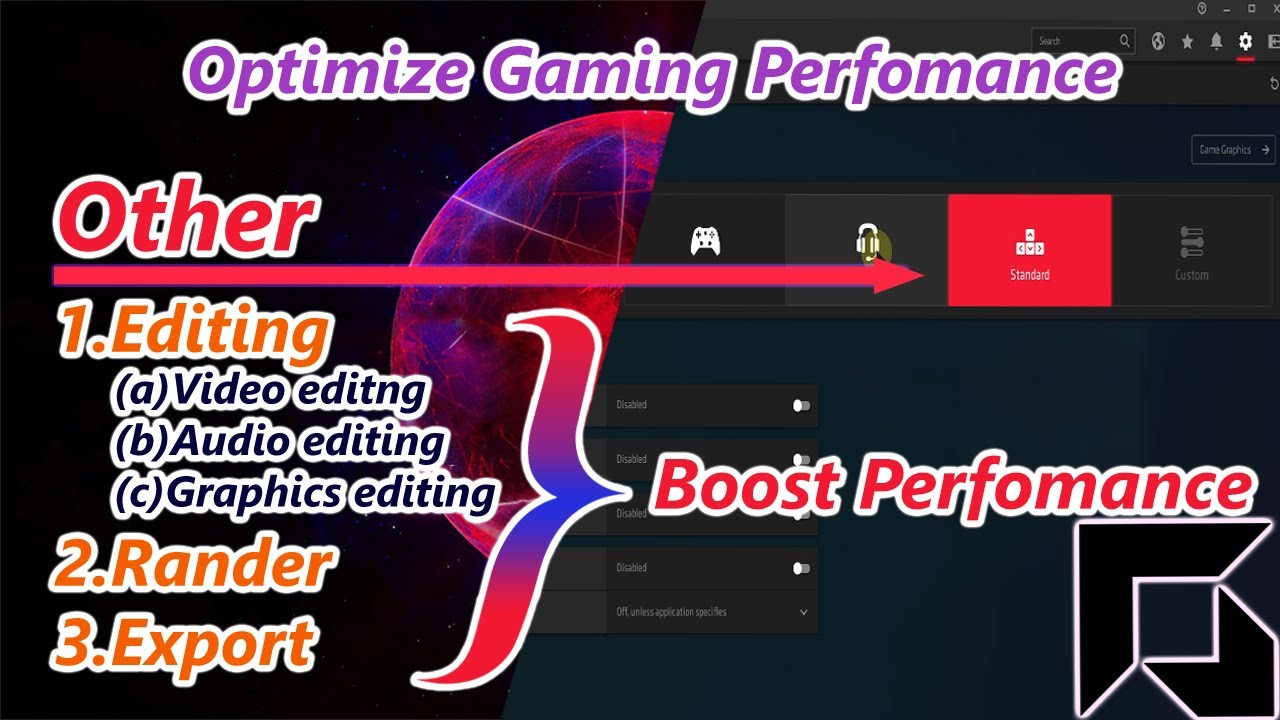 How To Optimize Gaming Performance In Amd Radeon Software || Best ...