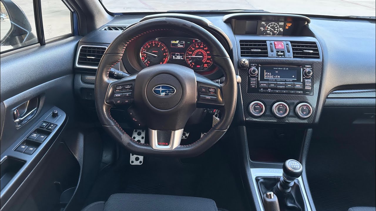 2015 Subaru WRX AWD 74K Miles Bone Stock Test Drive - YouTube