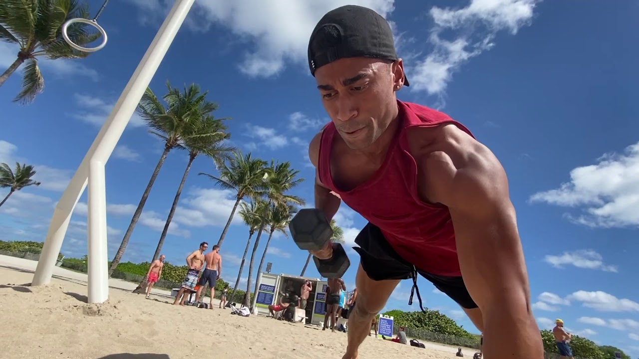 Beach Workout Inspiration | Miami, 2020 - YouTube