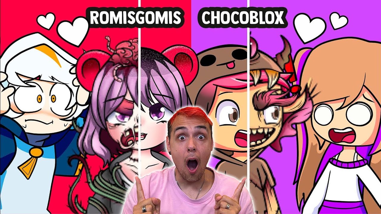 ME CONVIERTEN EN PESADILLA !! CHOCOBLOX REACCIONA 🔥😱 - YouTube