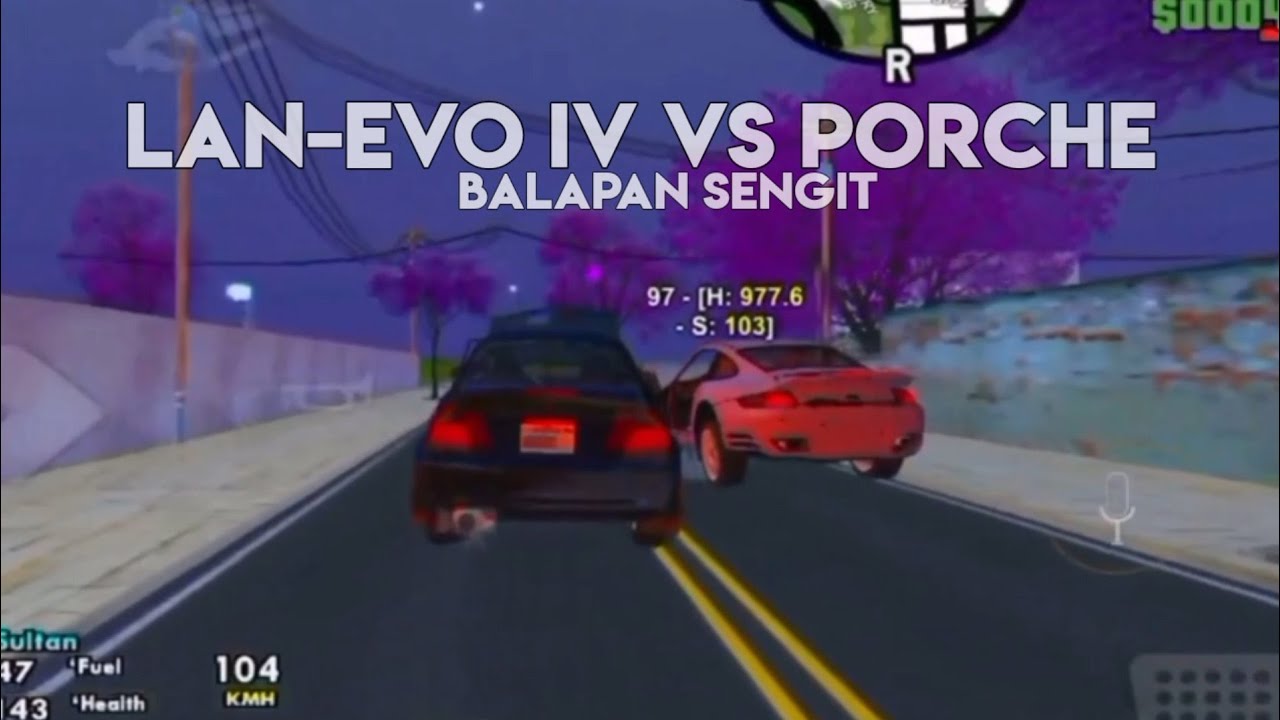 TENRP - SENGIT!! COOPER SAMPE MODE COMPE!! LANCER EVO VS PORCHE!! -GTA ...