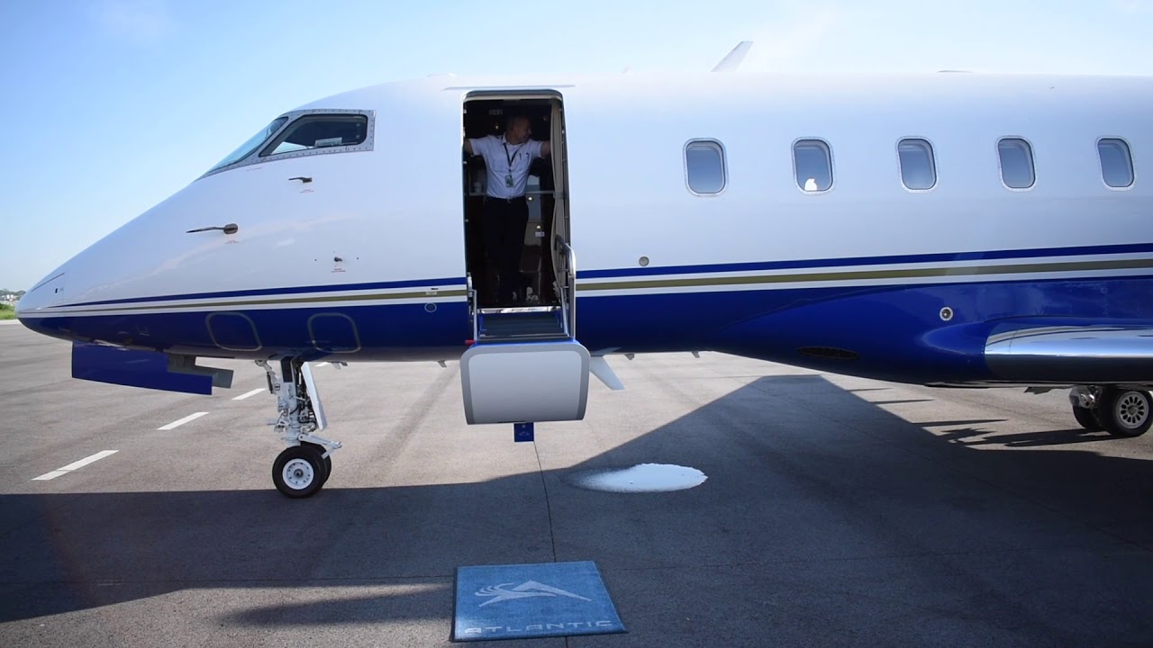 Riding In A Private Jet - YouTube