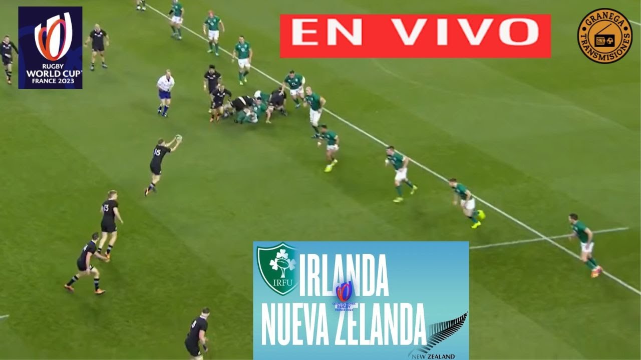 LOS ALL BLACKS A SEMIS!! NUEVA ZELANDA DERROTO A IRLANDA 28-24 EN UN ...