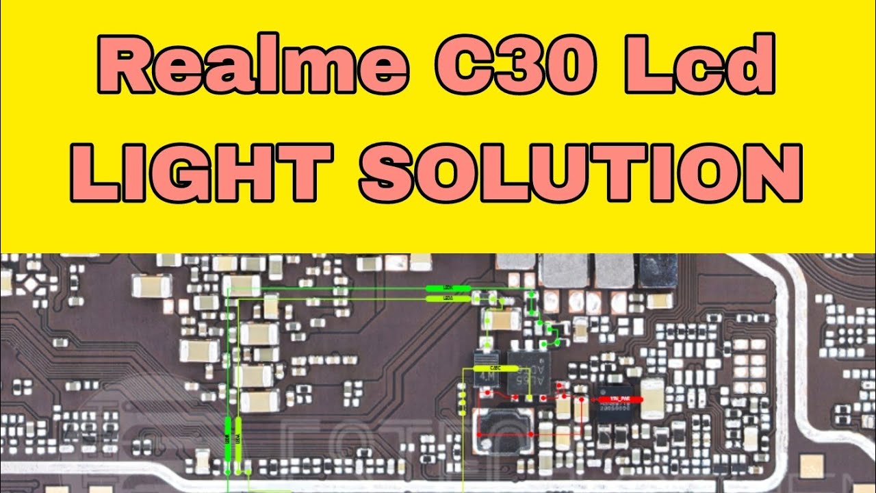 Android Mobile Display Light Solution | Realme C30 Display Light Solution #displaylightsolution ...