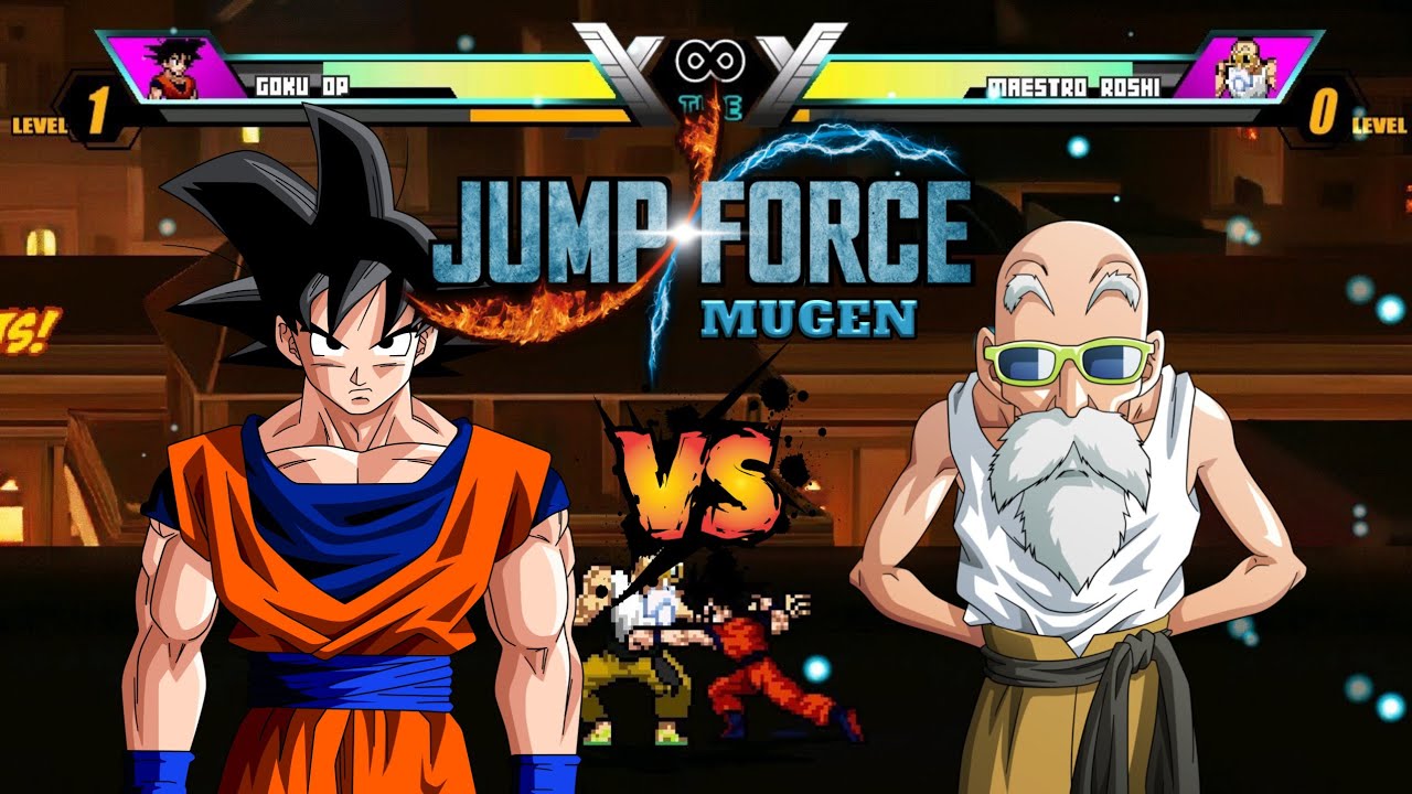 Goku Vs Maestro Roshi | Anime Mugen | Jump Force - YouTube