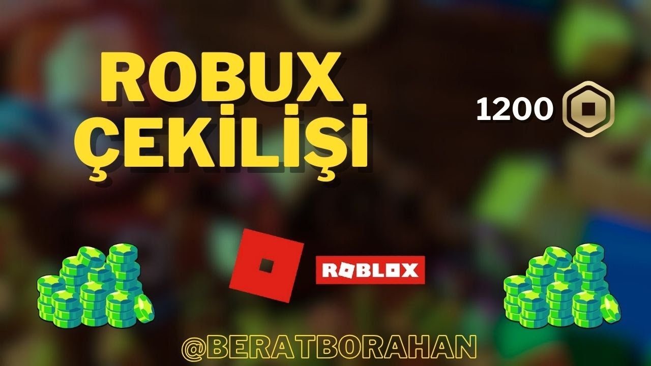 YAYINA GELEN HERKESE 950 ROBUX VERIYORUM - YouTube