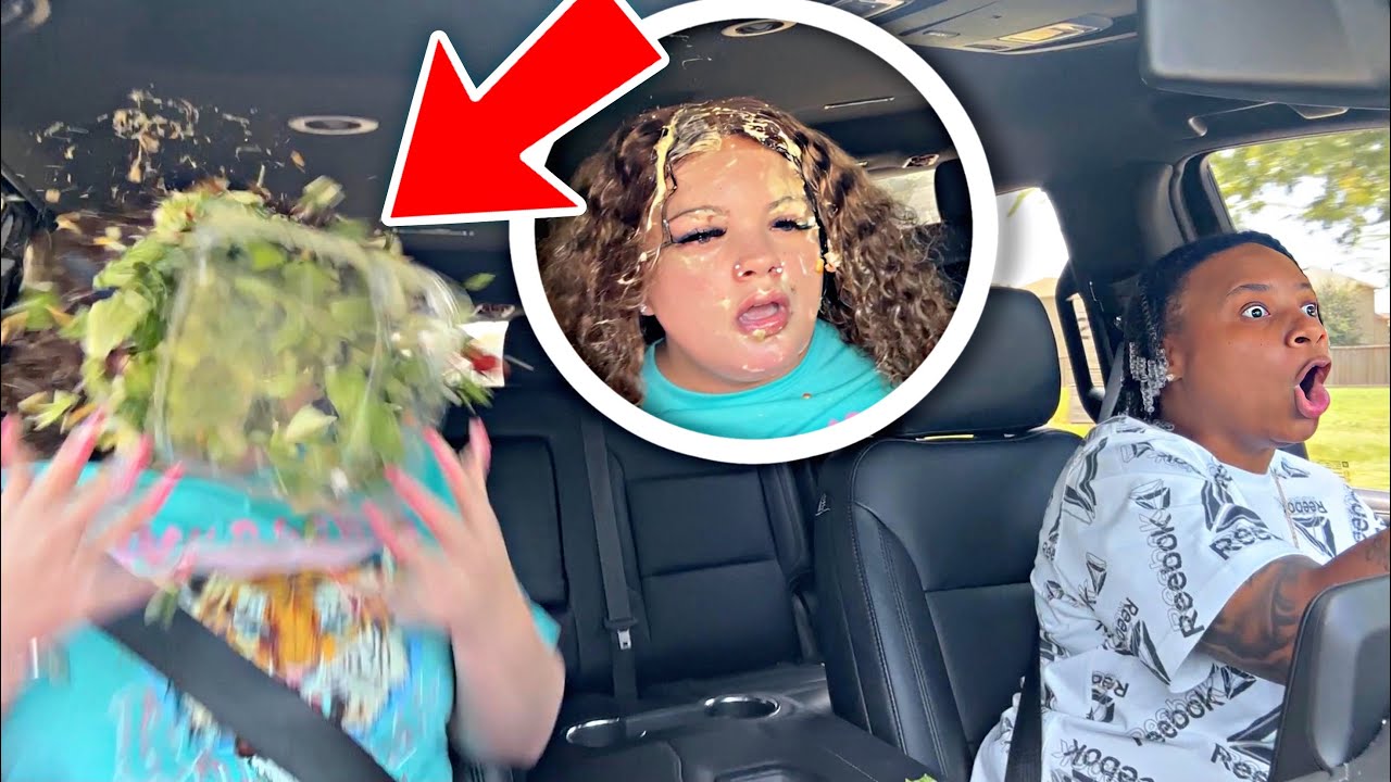SLAMMING ON THE BRAKES PRANK ON GIRLFRIEND **INSANE** 😱 - YouTube