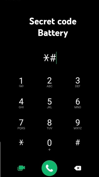 secret code || all mobile battery secret code 2024#mobiledocter88 #secretcode - YouTube
