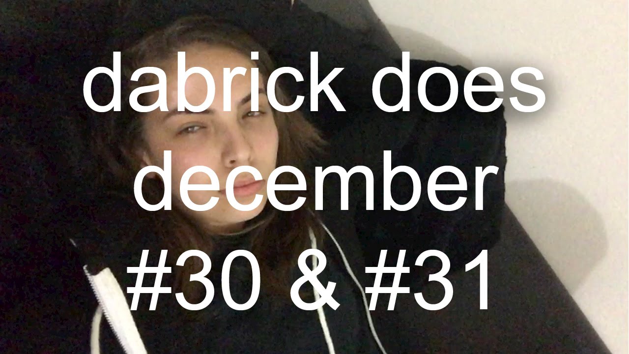 DA BRICK DOES DECEMBER #30 & #31 - YouTube