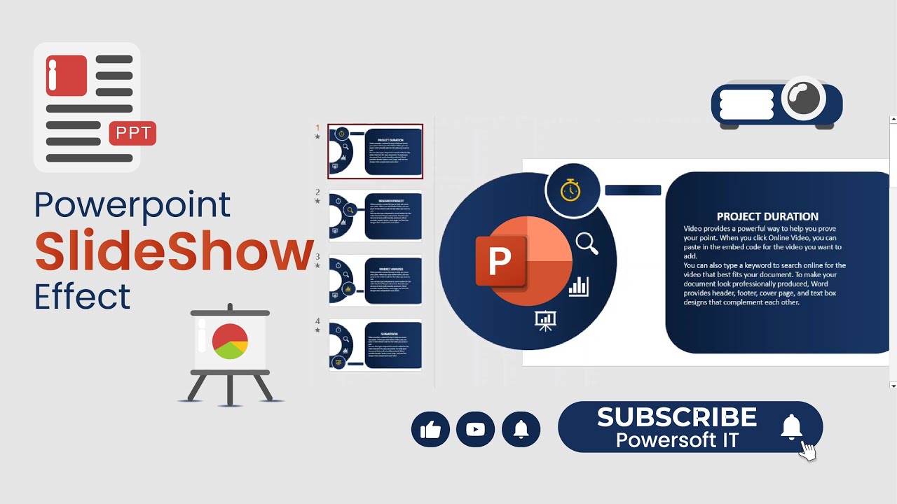 Slideshow in PowerPoint | How to Create & Run a Slideshow Easily - YouTube