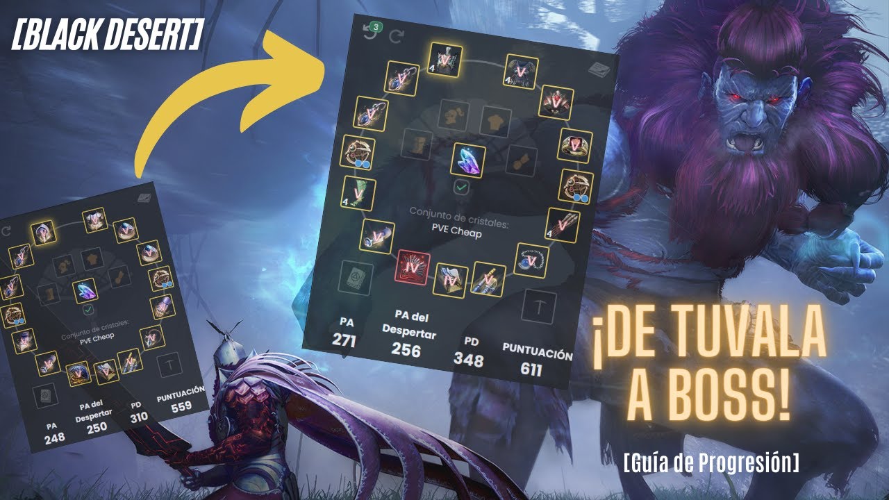 Mejora tu Gear Post-Season | Progresión Paso a Paso | Black Desert ...