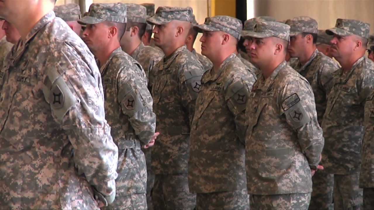 1-111 Aviation Regiment change of command - YouTube