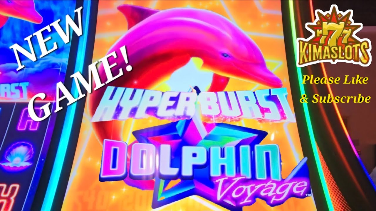 NEW GAME - Hyperburst "Dolphin Voyage" at #soboba #casino #slotmachine ...