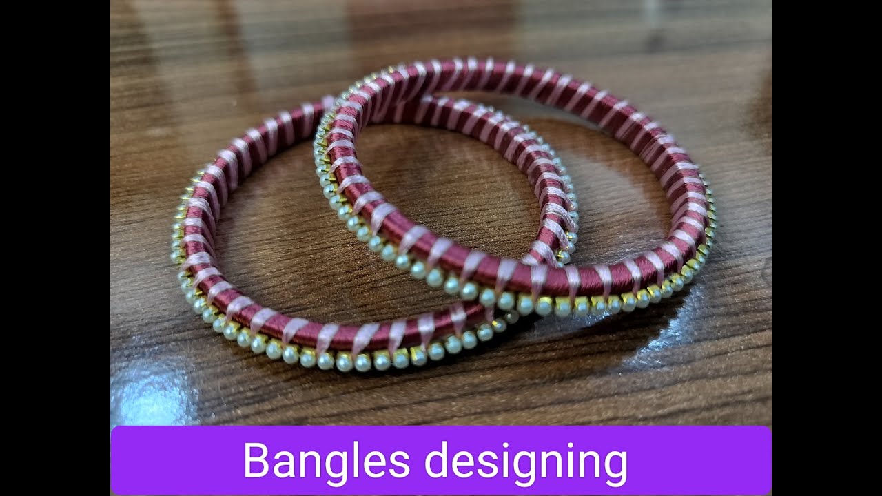 Easy Bangles Designing - YouTube