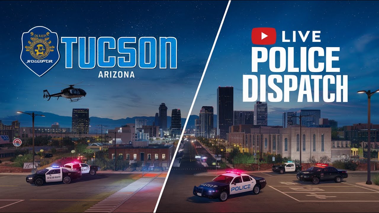 LIVE PATROL 9/21 | POLICE ACTIVITY Dispatch Scanner TUCSON, Arizona ...