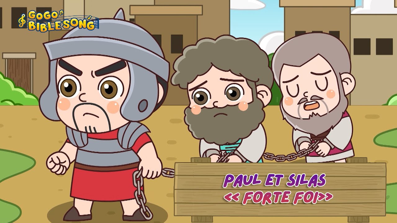 GOGO BIBLE SONG 🎶 Paul et Silla ⛓️‍💥🙏🤔🎶 - YouTube