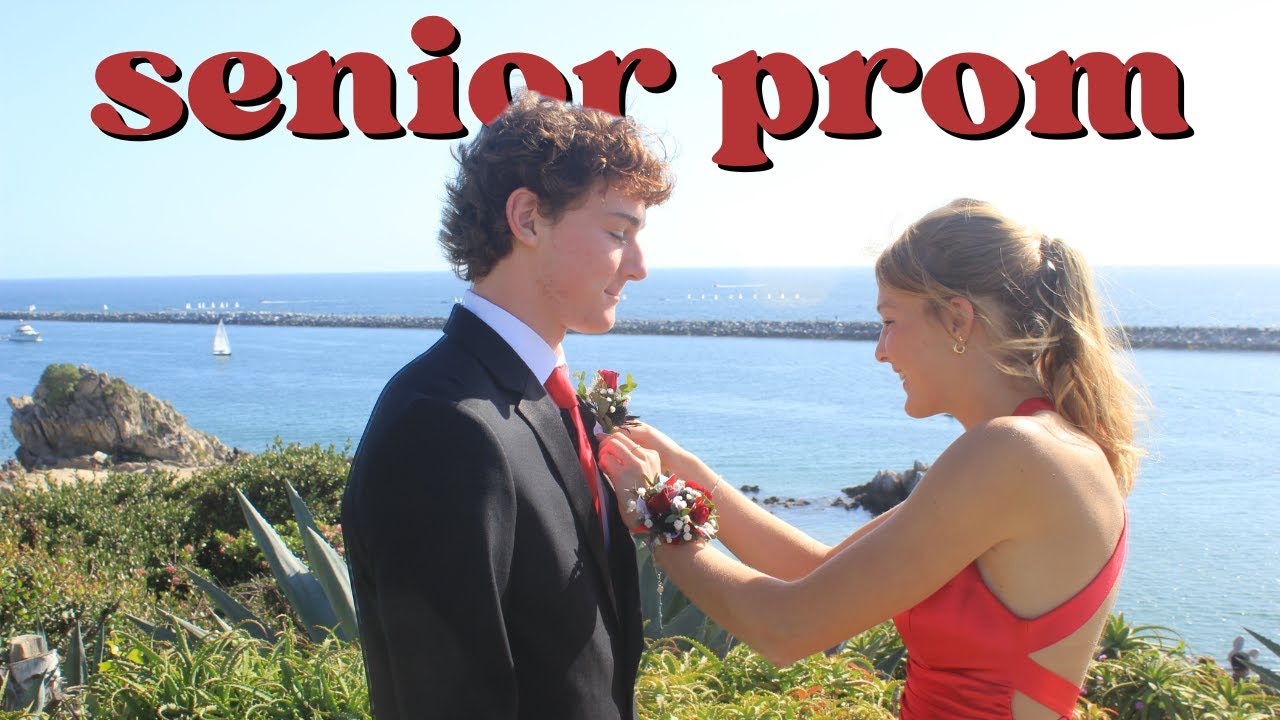 the senior prom (grwm + vlog) - YouTube