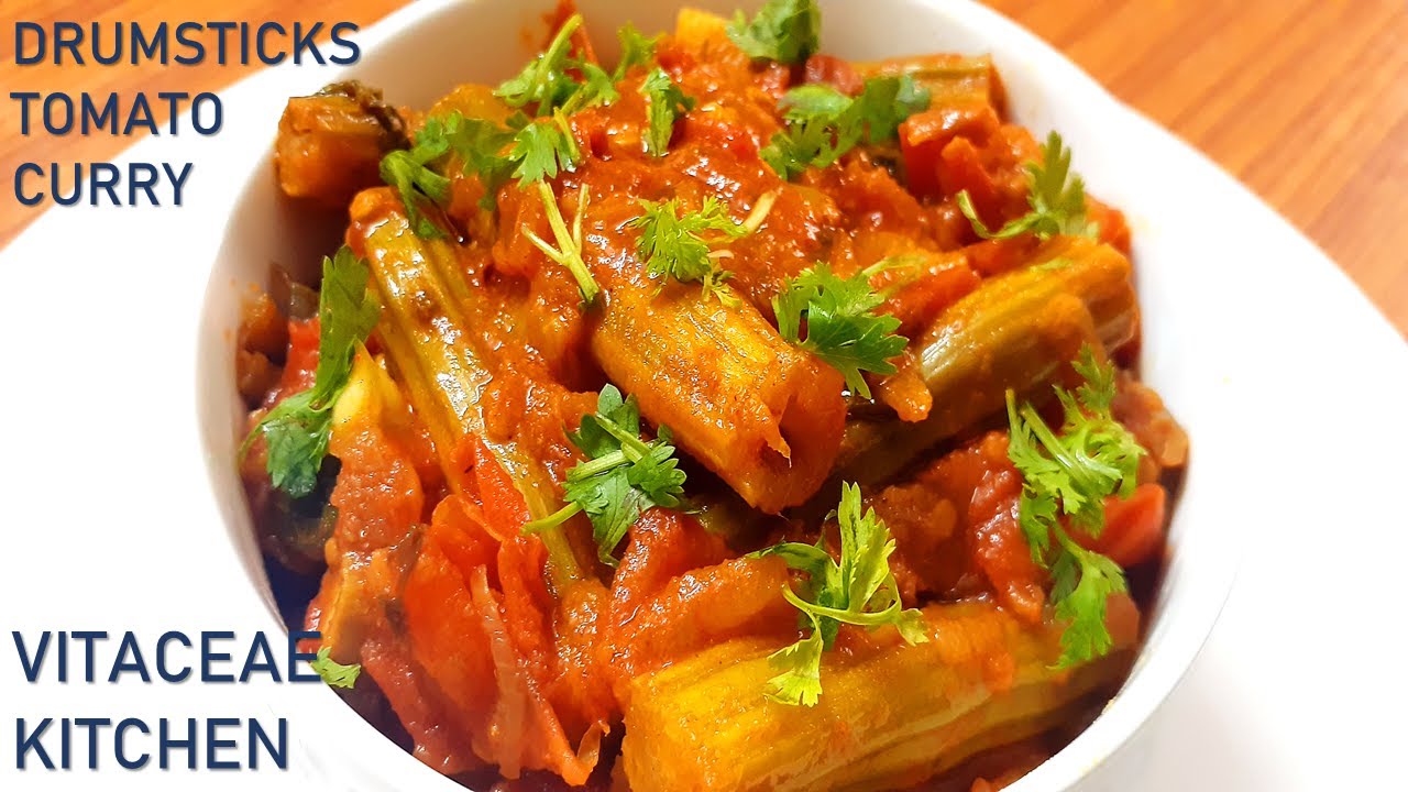 DRUMSTICKS TOMATO CURRY | MULAKKADA TOMATO CURRY | HEALTHY DRUMSTICKS ...