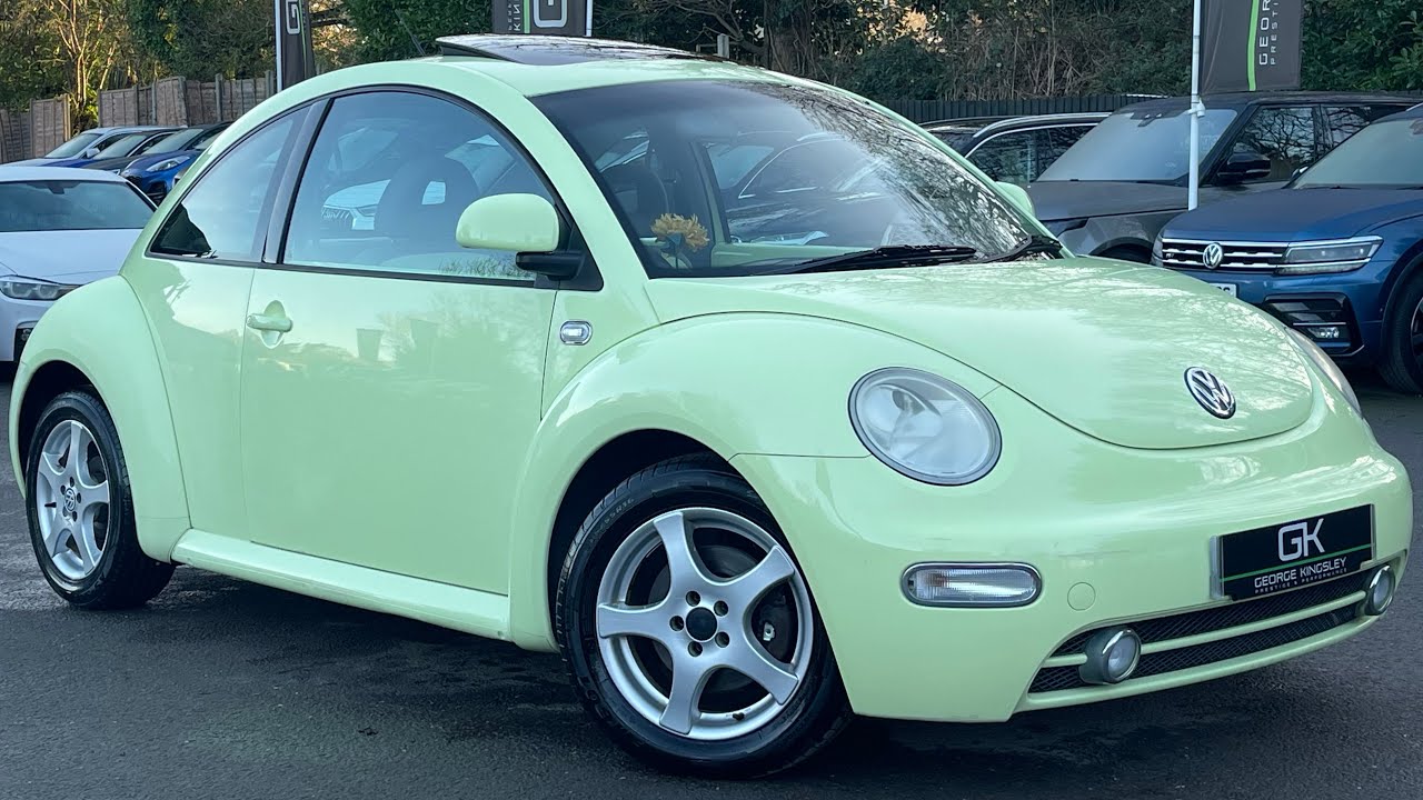 2001 VW Beetle 2.0 Automatic in Rare Lemon Yellow - ULEZ/CAZ free - for ...
