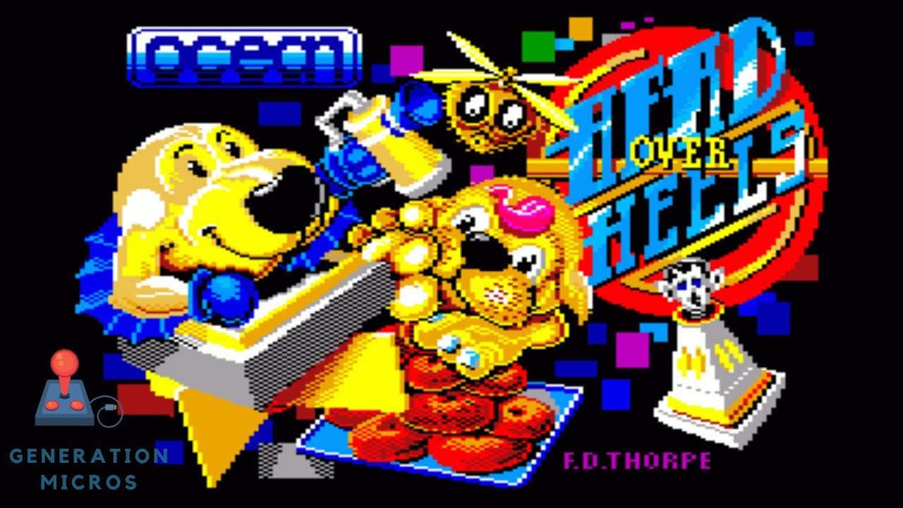 Jeux Cultes : Head over Heels, de Ocean, sur Amstrad CPC, ZX Spectrum ...