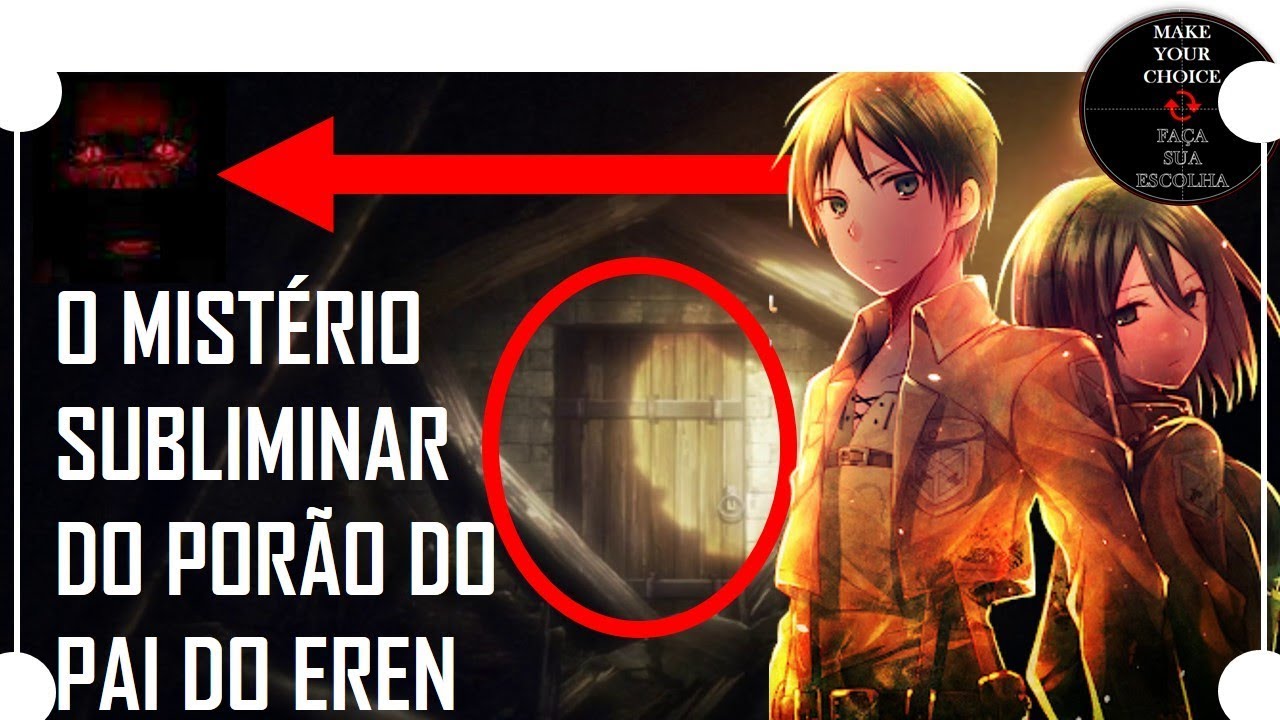 O que tem no PORÃO DO PAI DO EREN - #Shingeki no Kyojin além da origem ...