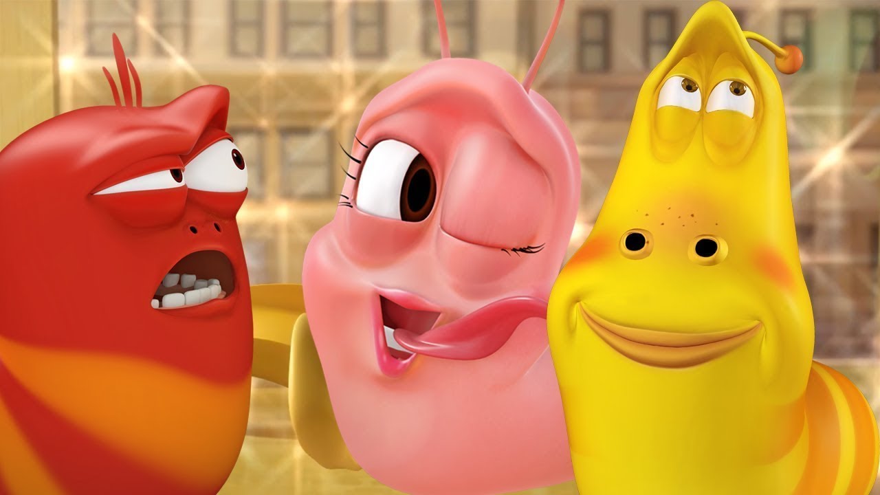 LARVA | Tre är en folkmassa 🐛| Tecknade barn för barn | Larvtecknad ...