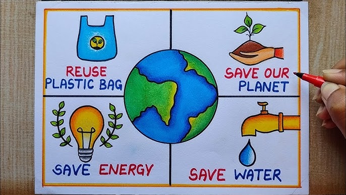 Save Mother Earth Poster Making Save Mother Earth Poster Making
