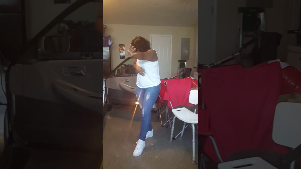 Dancing to Booed Up by Anthony David - YouTube