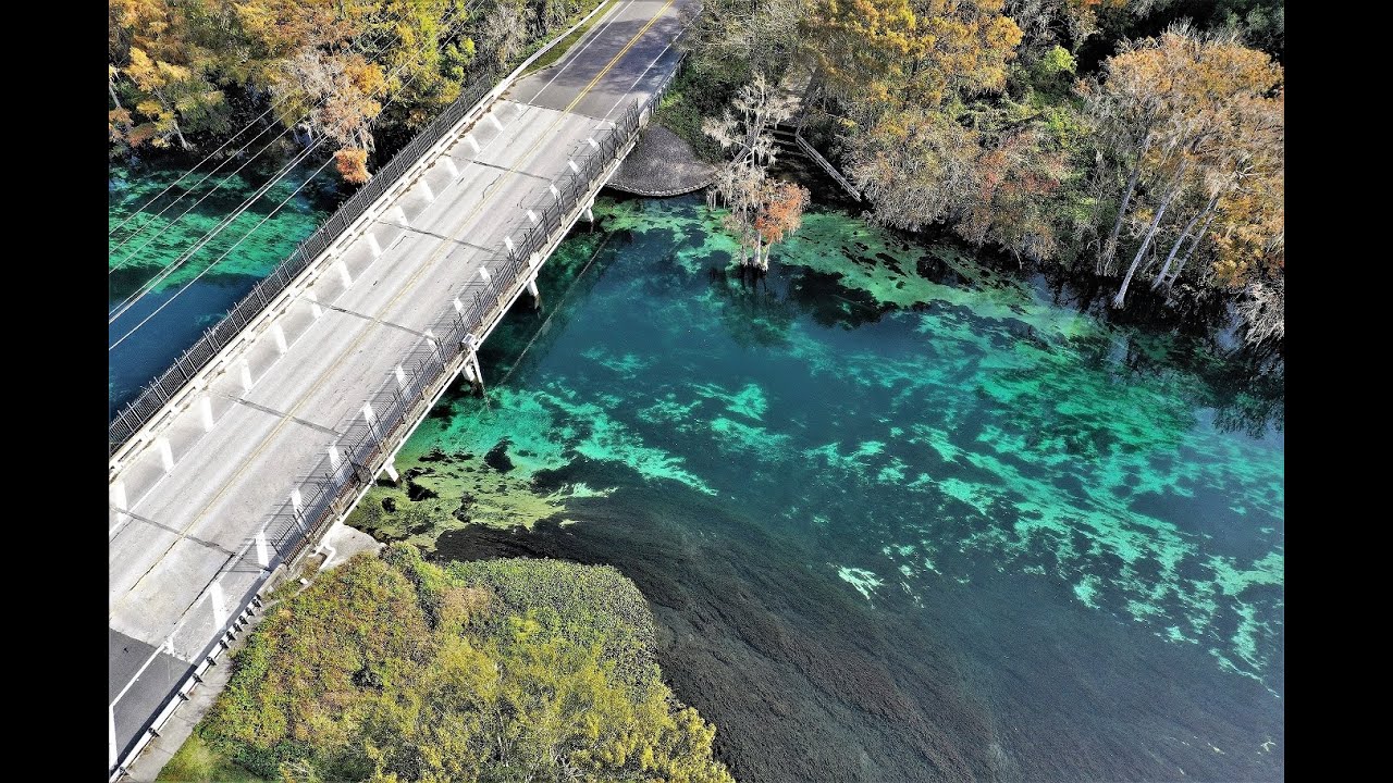 Rainbow River 4K Droning & Snorkeling Kayaking Paddle Boarding with ...