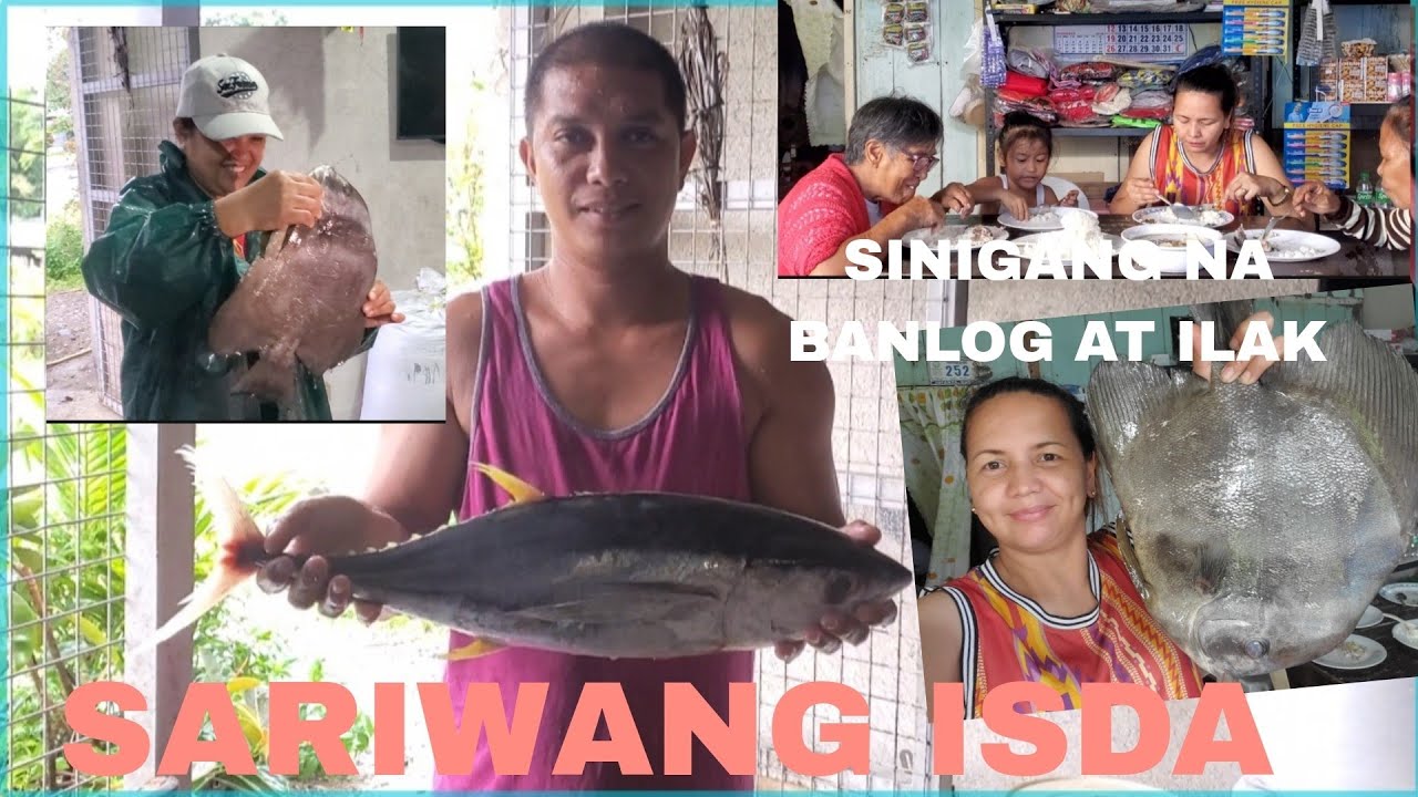 BUMILI NG ISDA SI @ateNelsTV1614 SAMIN+SINIGANG NA BANLog AT ILAK - YouTube