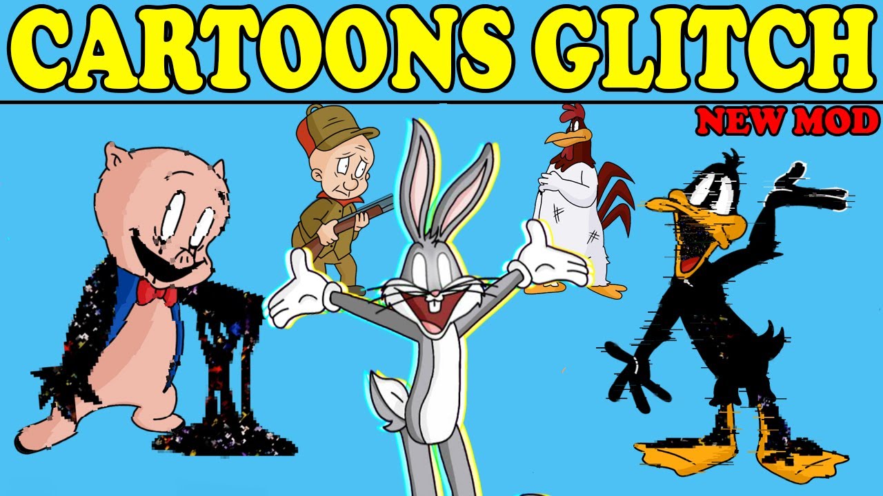 Friday Night Funkin' New VS Pibby Bugs Bunny | Pibby Cartoons Glitch V1 ...
