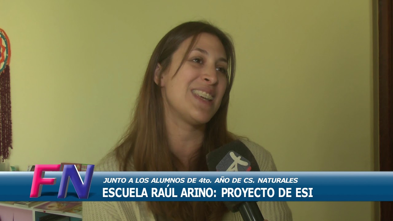 Proyecto de ESI en la Escuela “Raúl Arino” - YouTube