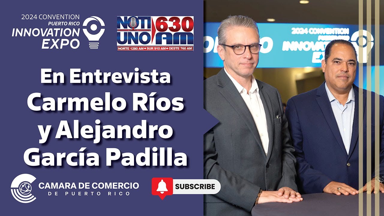 En ENTREVISTA Carmelo Rios y Alejandro García Padilla - YouTube