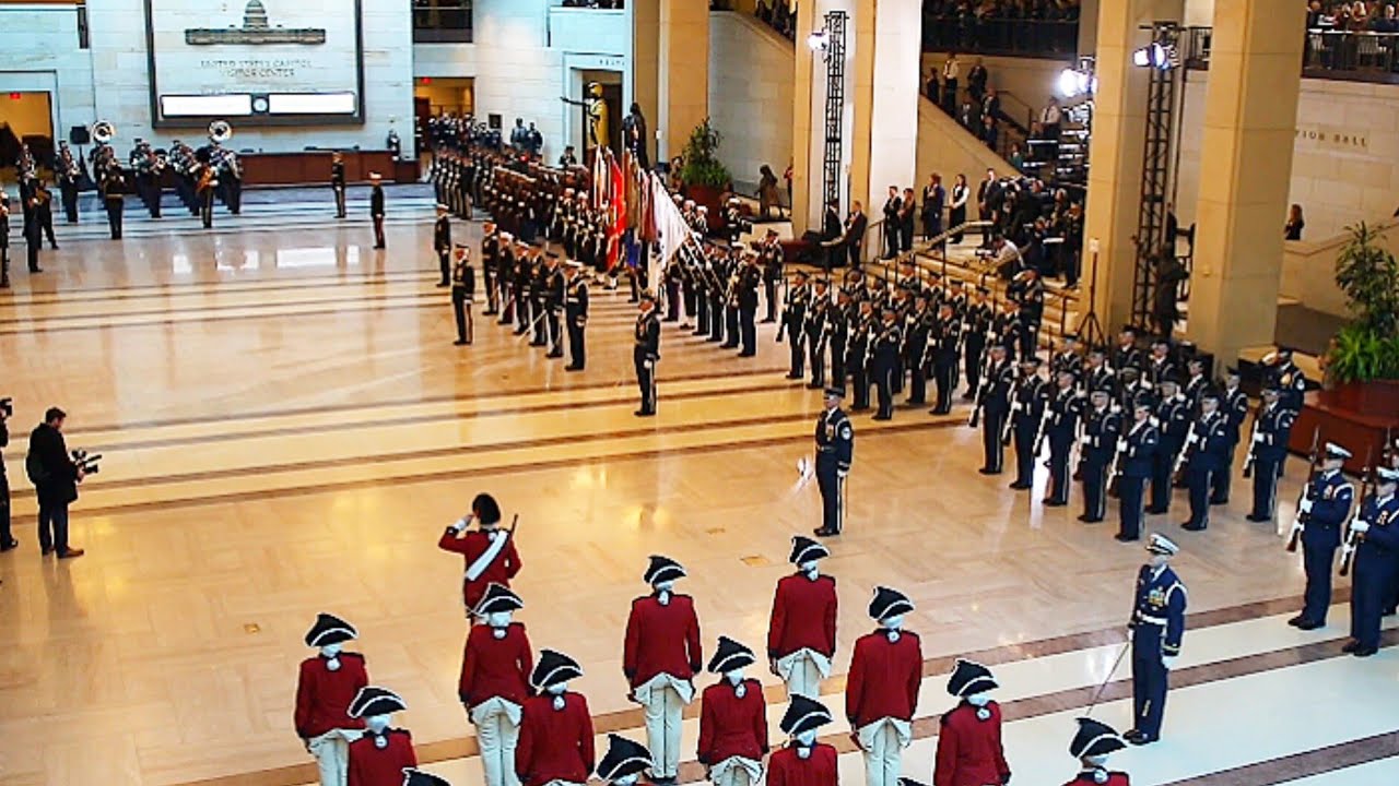 First Honor at the US Capitol for the 60th Presidential Inauguration ...