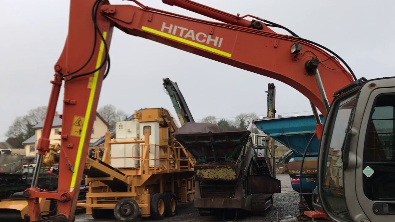 Hitachi Zaxis 130 LCN - YouTube