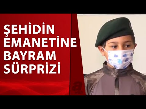 Şehidin Oğlu Bir Günlüğüne Emniyet Müdürü Oldu / A Haber | A Haber