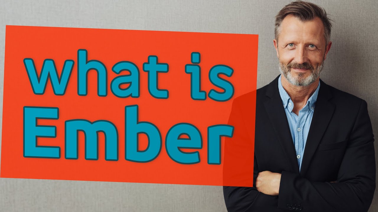 Ember | Definition of ember - YouTube