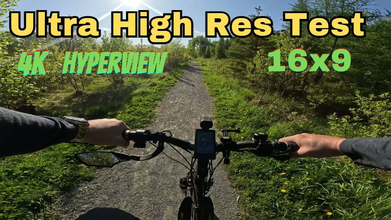 Trying out Different GoPro Camera Formats Part 3 - 4k HyperView 16x9 ...