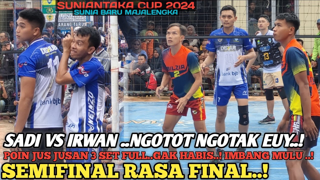 SEMIFINAL 1: SADI,JHON BATMAN,DIDIN BAE VS IRWAN,SUNAN,WENDI ...PANIK ...